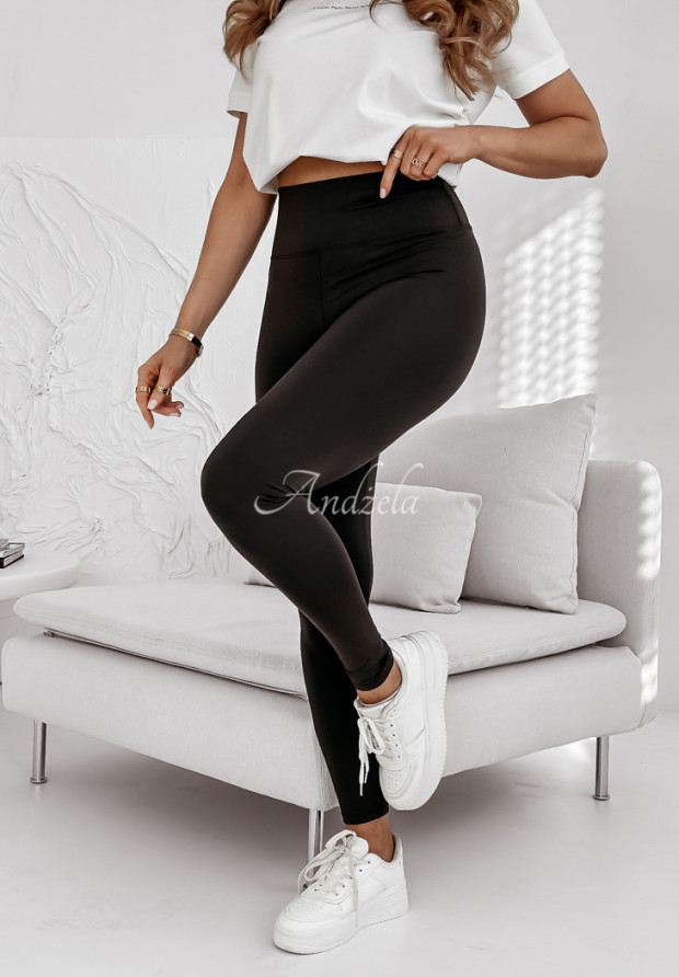 Legíny s nařasením Frisky Friday černé - Internetový obchod Andzela