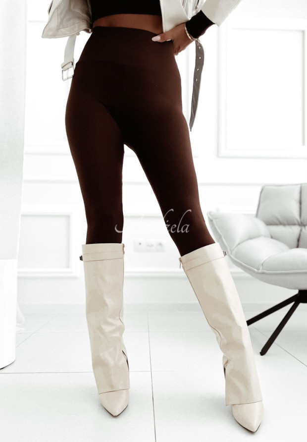 Legíny Meredity čokoládové - Internetový obchod Andzela